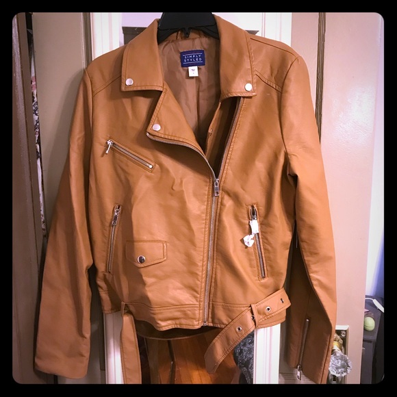 Jackets & Coats | Brown Motorcycle Jacket | Poshmark